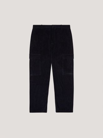 Circolo 1901 Corduroy cargo trousers Dark Navy 007 / 50