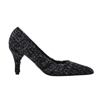 Prada Decollete Alto - - Shoes - Damen - Blau - 37 1/2 EU