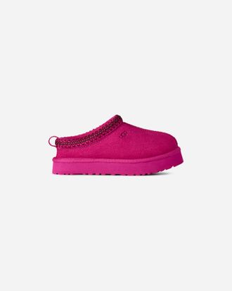 UGG Tazz f&uuml;r Kinder in Dark Peony, Gr&ouml;&szlig;e Wildleder