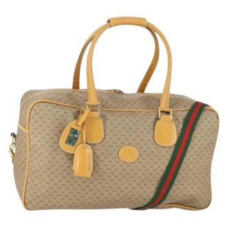 Gucci Pre-owned Plastic Weekend Bag - - Pre-owned - Damen - Beige - ONE SIZE