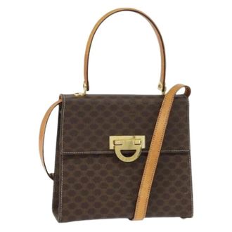 Celine Sac &agrave; main en plastique Pre-owned - Femme - Pre-owned - Brun - Taille: ONE Size