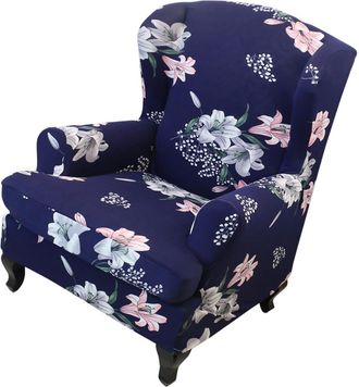 BESPORTBLE Sofabezug Elastisch Polyester 3D Druck Stuhl&uuml;berzug f&uuml;r Zuhause B&uuml;ro Sesselbezug mit Vollbezug