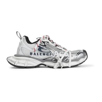 Balenciaga 3XL Split Logo Sneaker - - Shoes - Herren - Wei&szlig; - 45 EU