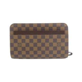 Louis Vuitton Pre-owned Damier Canvas Clutch - - Pre-owned - Herren - Braun - ONE SIZE
