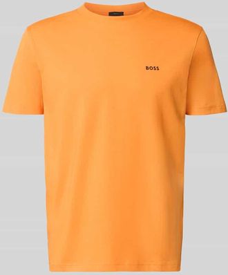 HUGO BOSS Regular Fit T-Shirt aus Baumwoll-Mix Modell TEE