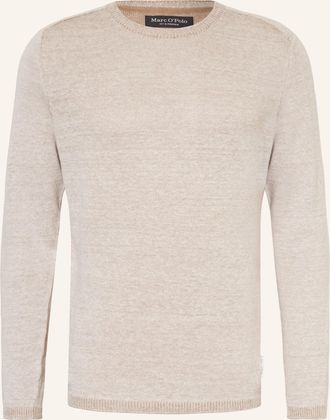 Marc O'Polo Marc Opolo Pullover Mit Leinen beige