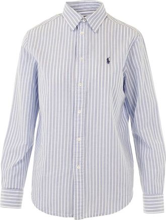Polo Ralph Lauren Femme, Blouses et Chemises, Bleu, Taille: 40 FR Woven Sport Shirt