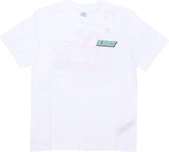 Element Outdoor Tee Optic White Kurzarm - - Tops - Herren - Wei&szlig; - XL