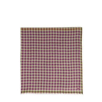 Moismont Foulard Poem &agrave; carreaux en coton