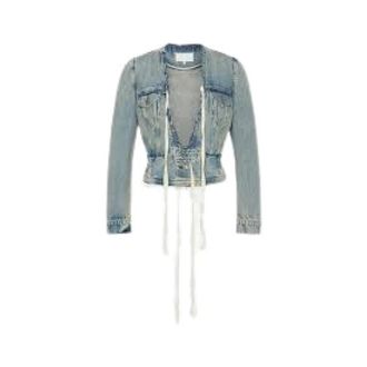 Maison Margiela Jeansjacke - - Jackets - Damen - Blau - S