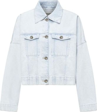 Drykorn Femme, Blouses et Chemises, Bleu, Taille: 36 FR Holbrooks 10 Jeans Jacket