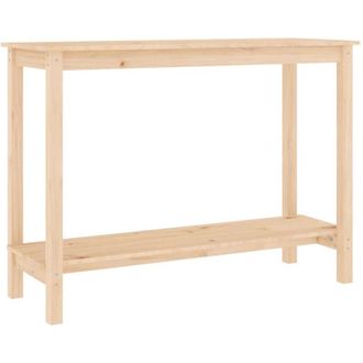 vidaXL Table console 110x40x80 cm Bois massif de pin vidaXL
