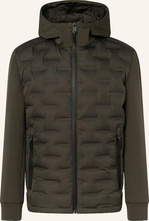 Strellson Steppjacke Avio Im Materialmix gruen