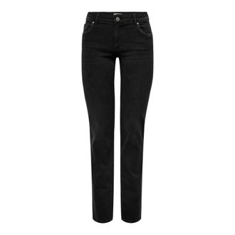 Only Only, Femme, Jeans, Noir, Taille: W26 Alicia Regular Jeans droits