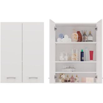 Topeshop Topeshop - Armoire pour lave-linge Pola mini/dd, blanc