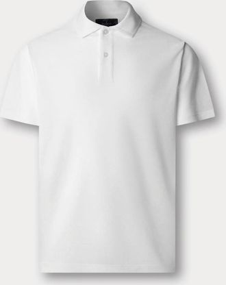 Hackett Leichtes Travel-Poloshirt aus Lyocell und Baumwolle, Classic Fit in