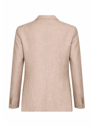 Tagliatore Mens Blazer Montecarlo Beige Linen Blend Jacket