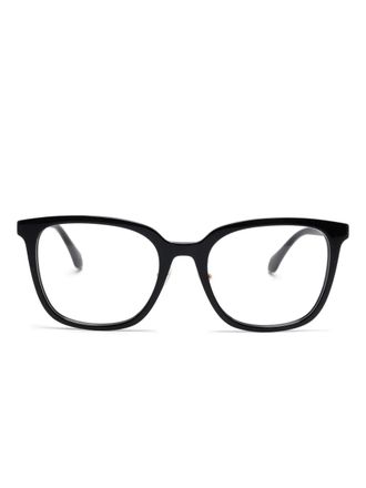 Versace lunettes de vue &agrave; monture carr&eacute;e - Noir