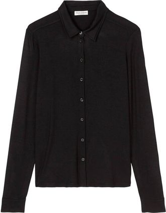 Marc O'Polo Damen Bluse Langarm