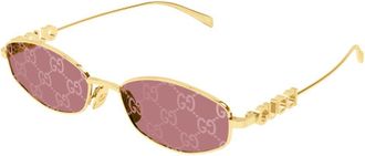 Gucci GG1802S Sunglasses - Gold