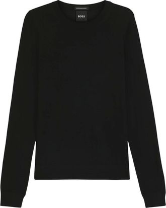 HUGO BOSS Damen, Strickwaren, Schwarzk, MGr&ouml;&szlig;e