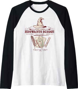 Harry Potter Hogwarts School Raglan