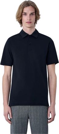 Dries Van Noten Homme, Tops, Noir, Taille: XL Helder Cotton Polo