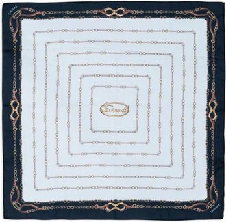 Twinset Femme, Accessoires, Bleu, Taille: ONE Size Winter Scarves