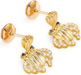 Yvonne Léon Boucle doreilles en or jaune