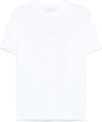 Giada Benincasa Femme, Tops, Blanc, Taille: 38 FR T-shirt &agrave; col rond