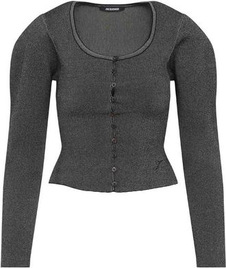 Jacquemus Cardigan - Dunkelbeige
