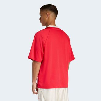 adidas T-Shirt M STA SEAS TEE lockerer Schnitt, mit V-Ausschnitt, mit auff&auml;lliger Grafik