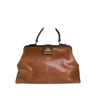 Givenchy Sac &agrave; main vintage GV3 Pre-owned - Femme - Pre-owned - Brun - Taille: ONE Size
