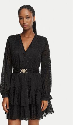 Guess Coctailkleid W6BK42 W4225 Schwarz Regular Fit