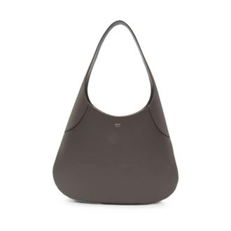 Khaite Umh&auml;ngetasche mit geschwungener Struktur - - Bags - Damen - Grau - ONE SIZE