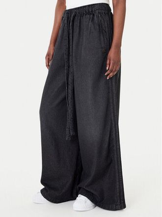 adidas Jeans KD3919 Schwarz Wide Leg
