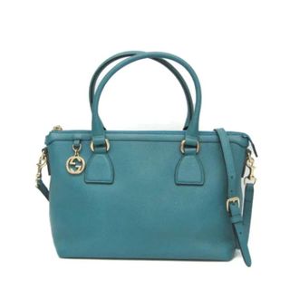 Gucci Pre-owned Cuir sacs-gucci - Femme - Pre-owned - Bleu - Taille: ONE Size