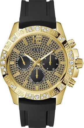 Guess Uhren - Quarz-Analoguhr Majestic - Gr. unisize - in Schwarz - f&uuml;r Damen