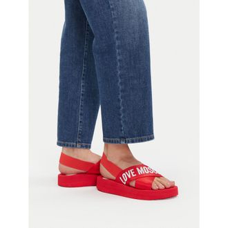Love Moschino Sandalen LOVE MOSCHINO JA16214G0MIX5500 Rot