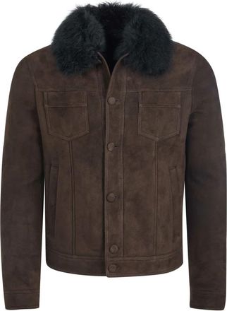 Pal Zileri Lederjacken - - Jackets - Herren - Braun - L