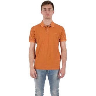 Woolrich Vintage Mackinack Polo - - Tops - Herren - Braun - L