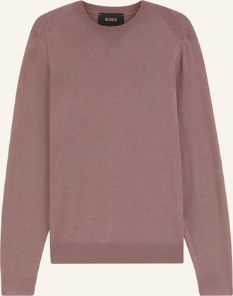 HUGO BOSS Pullover L-Overo Regular Fit braun