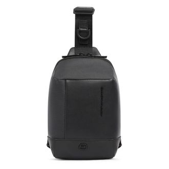 Piquadro Sac bandouli&egrave;re pour t&eacute;l&eacute;phone avec protection Rfid - Homme - Sacs - Noir - Taille: ONE Size