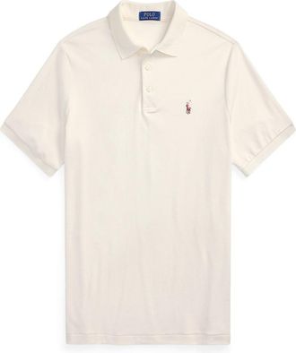 Ralph Lauren Softes Jersey-Poloshirt, Custom Slim Fit in