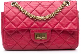 Chanel Hobo Bags - Mini Reissue 2.55 Calfskin Flap - Gr. unisize - in Gold - f&uuml;r Damen