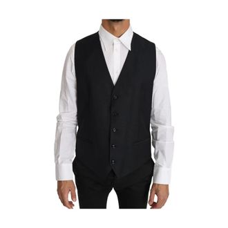 Dolce & Gabbana Formaler Weste - - Suits - Herren - Grau - XL