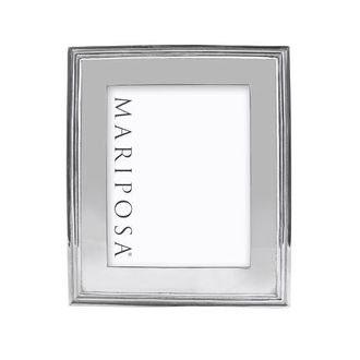 Mariposa Rahmen, Aluminium Metall, Silber, 20 x 25 cm