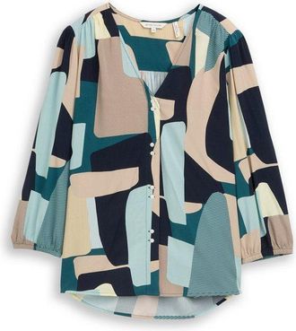 Tom Tailor Langarmbluse Blusen & Shirts Bluse aus Viskose