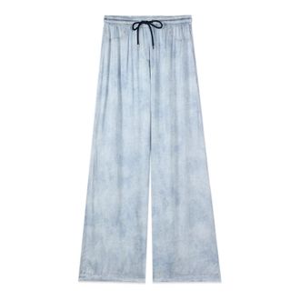 Oltre Damen, Hosen, Blau, SGr&ouml;&szlig;e