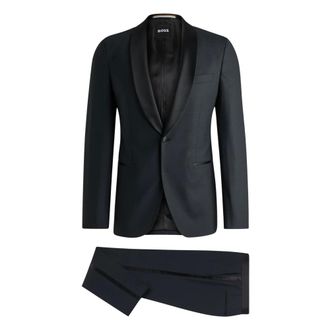 HUGO BOSS Herren, Anz&uuml;ge, Schwarzk, 2XLGr&ouml;&szlig;e